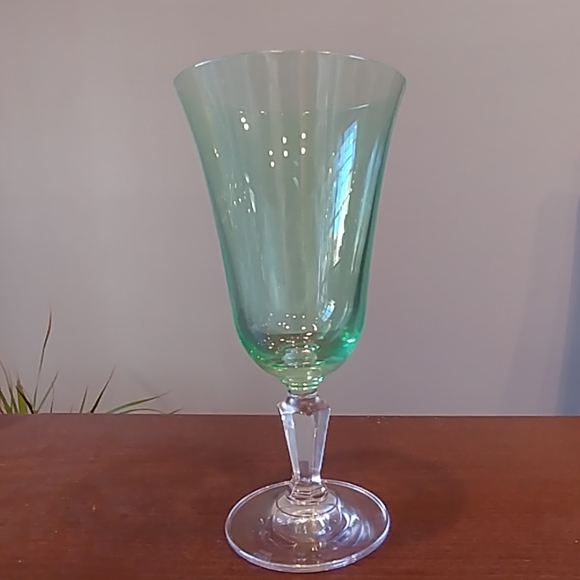 Miler Rogaska | Dining | Miller Rogaska Ice Tea Green Goblets Crystal ...